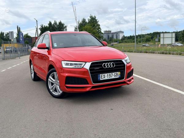 Sarkans Audi Q3 2017 Panevēža, ar dzinēja tilpumu 2.00 L un nobraukumu 198 tūkst. km par 13990 €, foto 5 vietnē AUTOMOTO.COM.LV