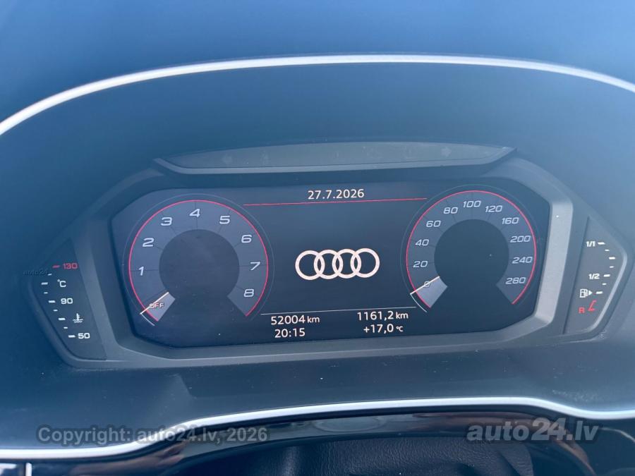 Red Audi Q3 2019 in Tallinn, with an engine capacity of 2.00 L and mileage of 52 thousand km for 26900 €, photo 13 on AUTOMOTO.COM.LV