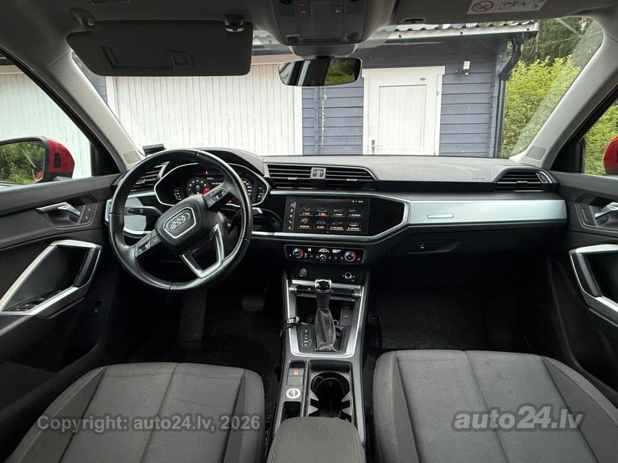 Red Audi Q3 2019 in Tallinn, with an engine capacity of 2.00 L and mileage of 52 thousand km for 26900 €, photo 17 on AUTOMOTO.COM.LV