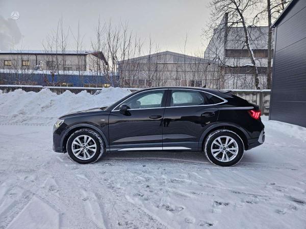 Melns Audi Q3 Sportback 2021 Kauņa, ar dzinēja tilpumu 1.50 L un nobraukumu 58 tūkst. km par 11900 €, foto 4 vietnē AUTOMOTO.COM.LV