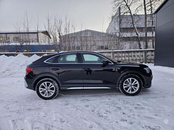 Melns Audi Q3 Sportback 2021 Kauņa, ar dzinēja tilpumu 1.50 L un nobraukumu 58 tūkst. km par 11900 €, foto 5 vietnē AUTOMOTO.COM.LV