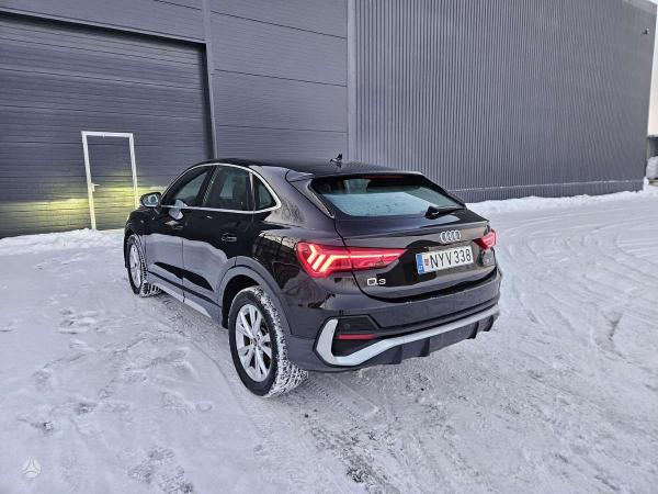 Melns Audi Q3 Sportback 2021 Kauņa, ar dzinēja tilpumu 1.50 L un nobraukumu 58 tūkst. km par 11900 €, foto 6 vietnē AUTOMOTO.COM.LV