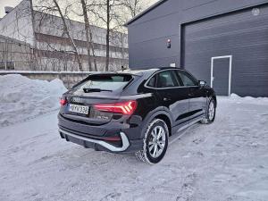 Black Audi Q3 Sportback 2021 in Kaunas, with an engine capacity of 1.50 L and mileage of 58 thousand km for 11900 €, photo 8 on AUTOMOTO.COM.LV