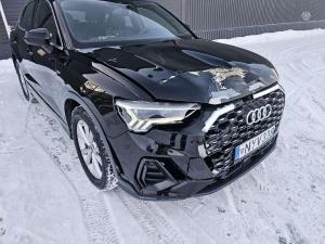 Black Audi Q3 Sportback 2021 in Kaunas, with an engine capacity of 1.50 L and mileage of 58 thousand km for 11900 €, photo 9 on AUTOMOTO.COM.LV