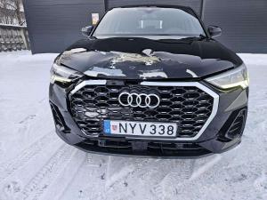 Black Audi Q3 Sportback 2021 in Kaunas, with an engine capacity of 1.50 L and mileage of 58 thousand km for 11900 €, photo 10 on AUTOMOTO.COM.LV