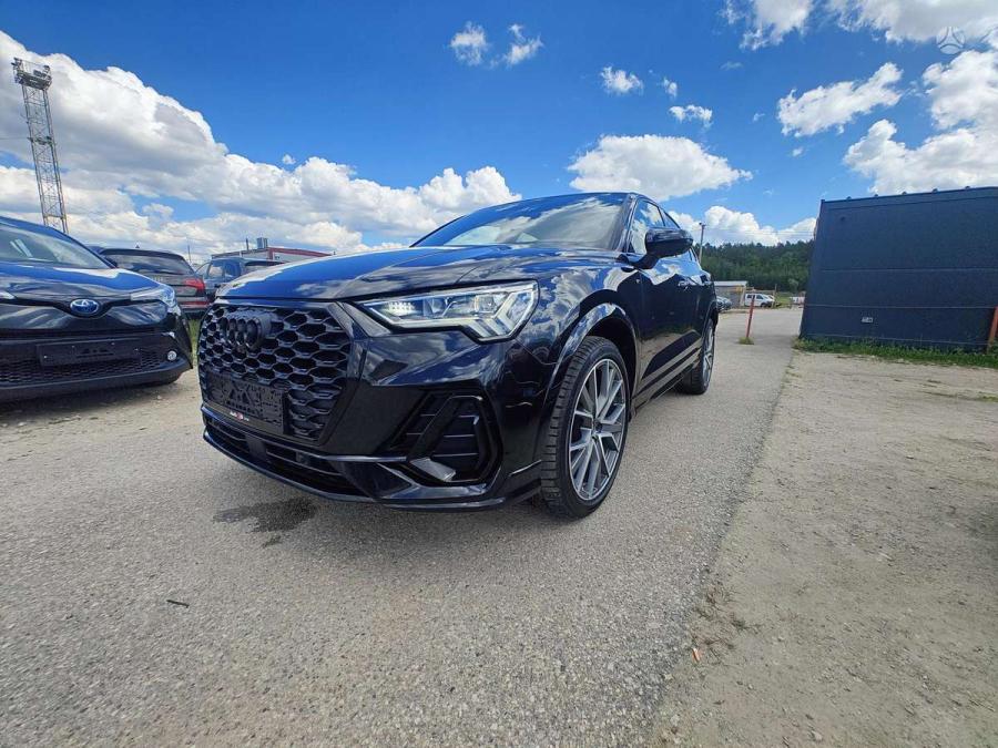 Черный Ауди Q3 Sportback 2021 в Вильнюс, объемом двигателя 2.00 л и пробегом 282 тыс. км за 18950 €, фото 3 на AUTOMOTO.COM.LV