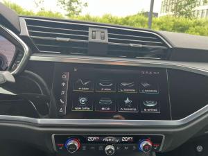 Black Audi Q3 Sportback 2021 in Vilnius, with an engine capacity of 1.97 L and mileage of 99 thousand km for 25900 €, photo 21 on AUTOMOTO.COM.LV