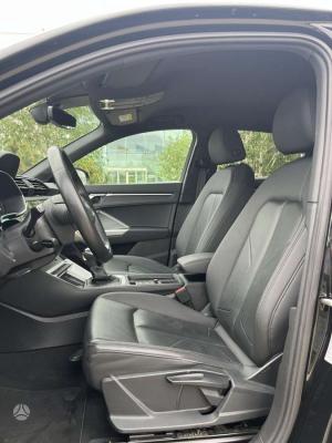 Melns Audi Q3 Sportback 2021 Viļņa, ar dzinēja tilpumu 1.97 L un nobraukumu 99 tūkst. km par 25900 €, foto 14 vietnē AUTOMOTO.COM.LV