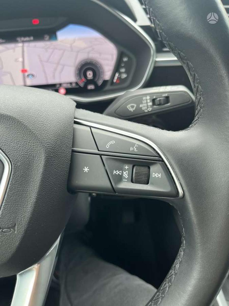 Melns Audi Q3 Sportback 2021 Viļņa, ar dzinēja tilpumu 1.97 L un nobraukumu 99 tūkst. km par 25900 €, foto 26 vietnē AUTOMOTO.COM.LV