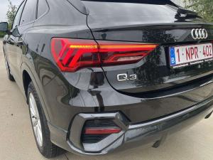 Melns Audi Q3 Sportback 2021 Viļņa, ar dzinēja tilpumu 1.97 L un nobraukumu 99 tūkst. km par 25900 €, foto 31 vietnē AUTOMOTO.COM.LV
