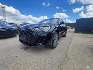 Black Audi Q3 Sportback 2021 in Vilnius, with an engine capacity of 2.00 L and mileage of 280 thousand km for 19500 €, photo  on AUTOMOTO.COM.LV