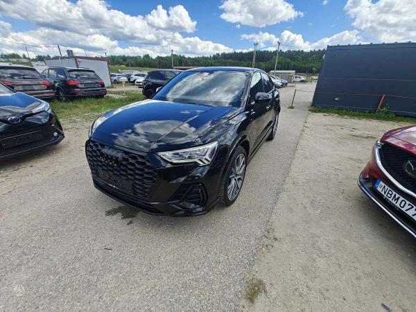 Melns Audi Q3 Sportback 2021 Viļņa, ar dzinēja tilpumu 2.00 L un nobraukumu 280 tūkst. km par 19500 €, foto 2 vietnē AUTOMOTO.COM.LV