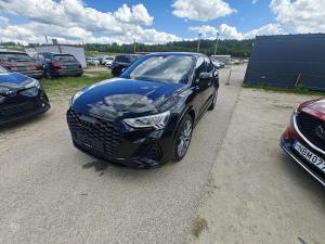 Black Audi Q3 Sportback 2021 in Vilnius, with an engine capacity of 2.00 L and mileage of 280 thousand km for 19500 €, photo 3 on AUTOMOTO.COM.LV