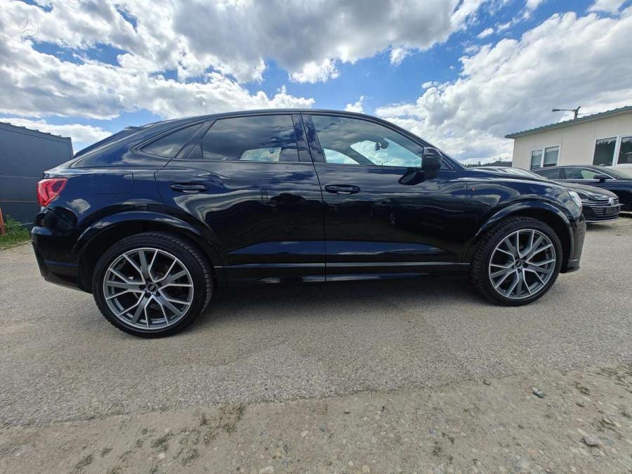Black Audi Q3 Sportback 2021 in Vilnius, with an engine capacity of 2.00 L and mileage of 280 thousand km for 19500 €, photo 8 on AUTOMOTO.COM.LV