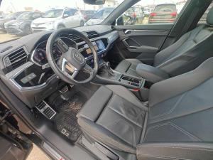 Black Audi Q3 Sportback 2021 in Vilnius, with an engine capacity of 2.00 L and mileage of 280 thousand km for 19500 €, photo 17 on AUTOMOTO.COM.LV