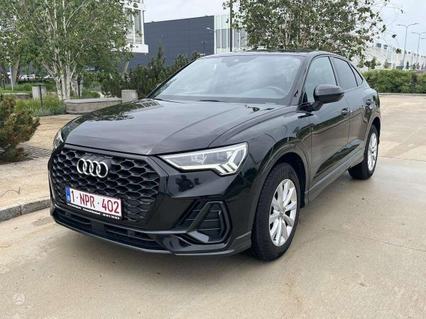 Melns Audi Q3 Sportback 2021 Viļņa, ar dzinēja tilpumu 1.97 L un nobraukumu 99 tūkst. km par 25200 €, foto 6 vietnē AUTOMOTO.COM.LV