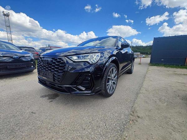 Black Audi Q3 Sportback 2022 in Vilnius, with an engine capacity of 2.00 L and mileage of 280 thousand km for 20500 €, photo 1 on AUTOMOTO.COM.LV