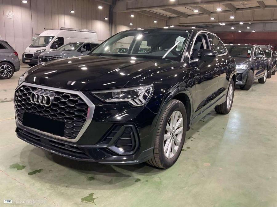 Черный Ауди Q3 Sportback 2022 в Вильнюс, объемом двигателя 1.40 л и пробегом 93 тыс. км за 27290 €, фото 1 на AUTOMOTO.COM.LV