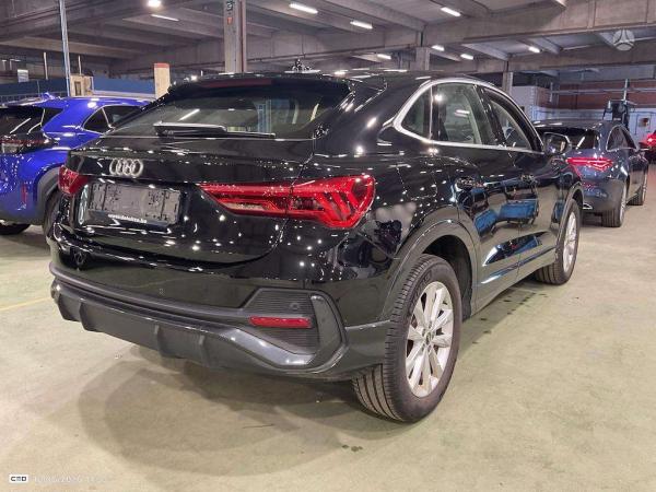Melns Audi Q3 Sportback 2022 Viļņa, ar dzinēja tilpumu 1.40 L un nobraukumu 93 tūkst. km par 27290 €, foto 5 vietnē AUTOMOTO.COM.LV