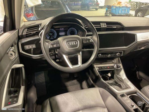 Melns Audi Q3 Sportback 2022 Viļņa, ar dzinēja tilpumu 1.40 L un nobraukumu 93 tūkst. km par 27290 €, foto 7 vietnē AUTOMOTO.COM.LV