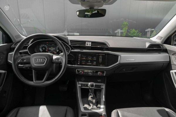 Melns Audi Q3 Sportback 2023 Viļņa, ar dzinēja tilpumu 1.50 L un nobraukumu 25 tūkst. km par 34950 €, foto 10 vietnē AUTOMOTO.COM.LV
