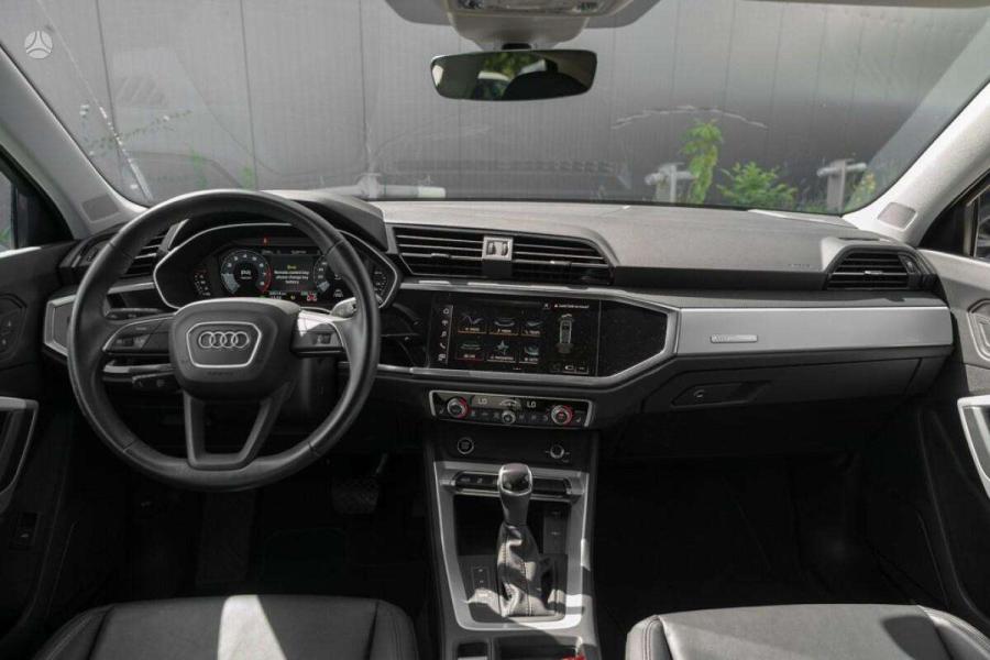 Melns Audi Q3 Sportback 2023 Viļņa, ar dzinēja tilpumu 1.50 L un nobraukumu 25 tūkst. km par 34950 €, foto 11 vietnē AUTOMOTO.COM.LV