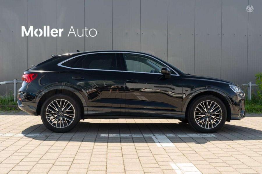 Черный Ауди Q3 Sportback 2023 в Вильнюс, объемом двигателя 1.50 л и пробегом 25 тыс. км за 34950 €, фото 8 на AUTOMOTO.COM.LV