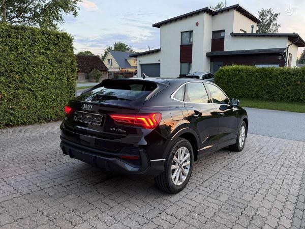 Ауди Q3 Sportback 2022 в Пярну на AUTOMOTO.COM.LV Черный Ауди Q3 Sportback 2022 в Пярну, объемом двигателя 1.40 л и пробегом 74 тыс. км за 26900 €, фото 4 на AUTOMOTO.COM.LV