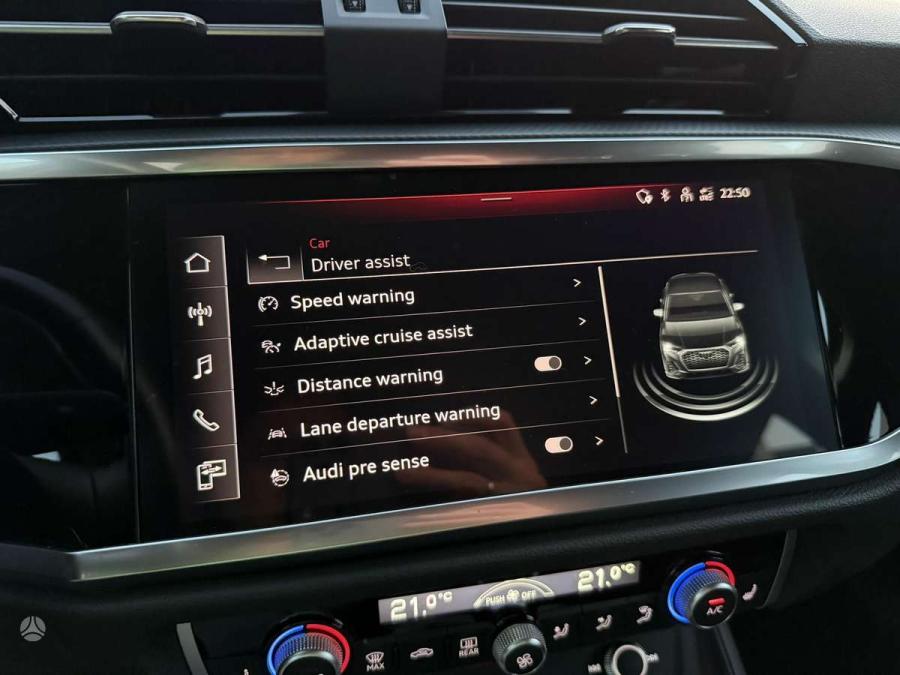 Черный Ауди Q3 Sportback 2022 в Пярну, объемом двигателя 1.40 л и пробегом 74 тыс. км за 26900 €, фото 25 на AUTOMOTO.COM.LV