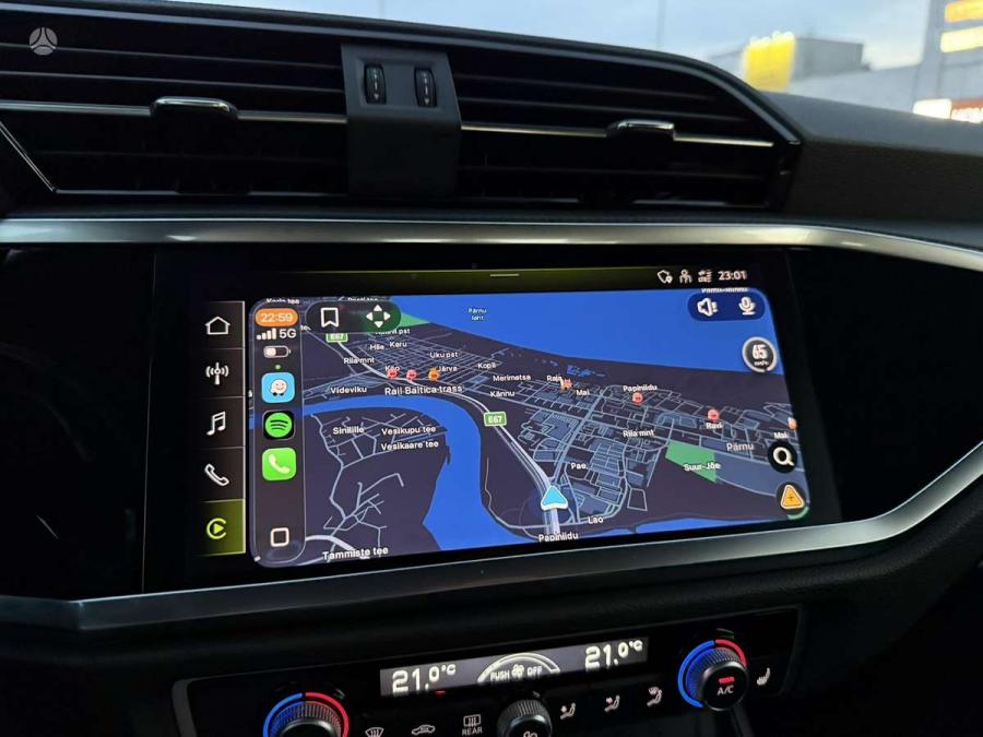 Черный Ауди Q3 Sportback 2022 в Пярну, объемом двигателя 1.40 л и пробегом 74 тыс. км за 26900 €, фото 26 на AUTOMOTO.COM.LV