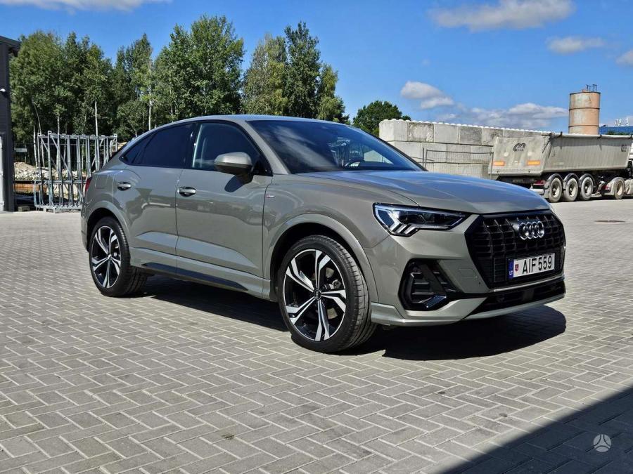 Зеленый Ауди Q3 Sportback 2020 в Каунас, объемом двигателя 1.97 л и пробегом 134 тыс. км за 24900 €, фото 1 на AUTOMOTO.COM.LV