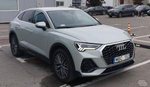 Серый Ауди Q3 Sportback 2020 в Вильнюс, объемом двигателя 1.50 л и пробегом 93 тыс. км за 23500 €, фото  на AUTOMOTO.COM.LV