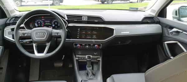 Grey Audi Q3 Sportback 2020 in Vilnius, with an engine capacity of 1.50 L and mileage of 93 thousand km for 23500 €, photo 5 on AUTOMOTO.COM.LV