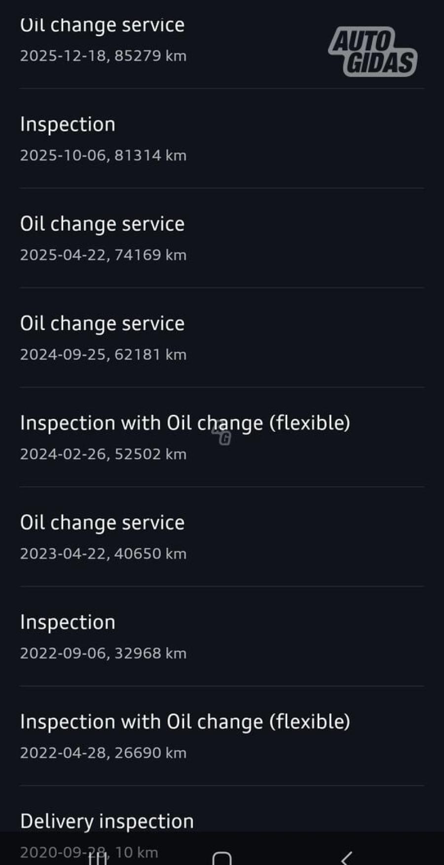 Grey Audi Q3 Sportback 2020 in Vilnius, with an engine capacity of 1.50 L and mileage of 93 thousand km for 23500 €, photo 8 on AUTOMOTO.COM.LV