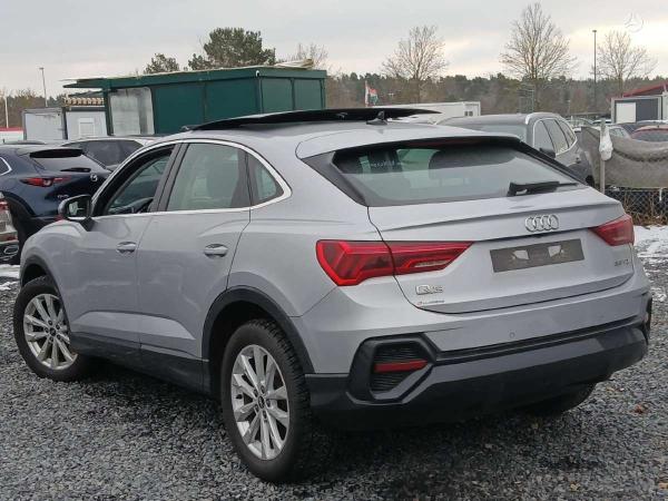 Grey Audi Q3 Sportback 2021 in Vilnius, with an engine capacity of 1.97 L and mileage of 168 thousand km for 24400 €, photo 2 on AUTOMOTO.COM.LV
