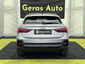 Grey Audi Q3 Sportback 2022 in Vilnius, with an engine capacity of 1.50 L and mileage of 33 thousand km for 28990 €, photo 5 on AUTOMOTO.COM.LV