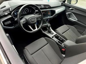 Grey Audi Q3 Sportback 2022 in Kaunas, with an engine capacity of 1.50 L and mileage of 193 thousand km for 22900 €, photo 6 on AUTOMOTO.COM.LV