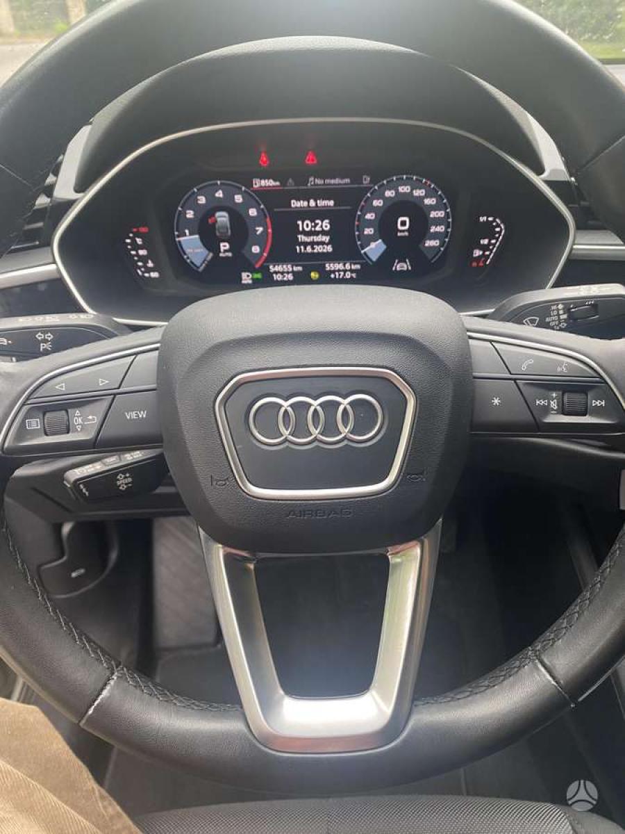Серый Ауди Q3 Sportback 2023 в Клайпеда, объемом двигателя 1.50 л и пробегом 55 тыс. км за 29500 €, фото 10 на AUTOMOTO.COM.LV