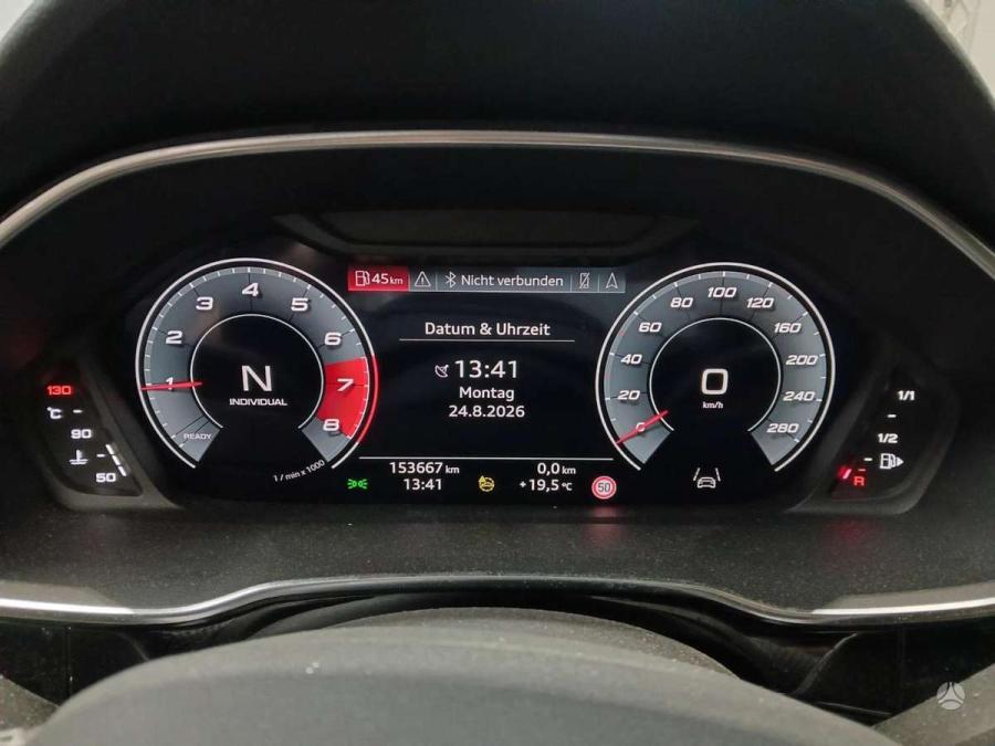Pelēks Audi Q3 Sportback 2023 Viļņa, ar dzinēja tilpumu 1.50 L un nobraukumu 154 tūkst. km par 27333 €, foto 29 vietnē AUTOMOTO.COM.LV