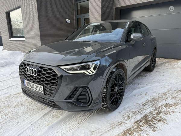 Pelēks Audi Q3 Sportback 2025 Viļņa, ar dzinēja tilpumu 0.00 L un nobraukumu 2 tūkst. km par 36000 €, foto 1 vietnē AUTOMOTO.COM.LV