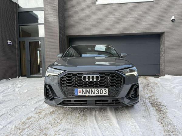 Pelēks Audi Q3 Sportback 2025 Viļņa, ar dzinēja tilpumu 0.00 L un nobraukumu 2 tūkst. km par 36000 €, foto 2 vietnē AUTOMOTO.COM.LV