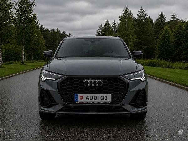 Pelēks Audi Q3 Sportback 2025 Viļņa, ar dzinēja tilpumu 1.50 L un nobraukumu 4 tūkst. km par 36000 €, foto 2 vietnē AUTOMOTO.COM.LV