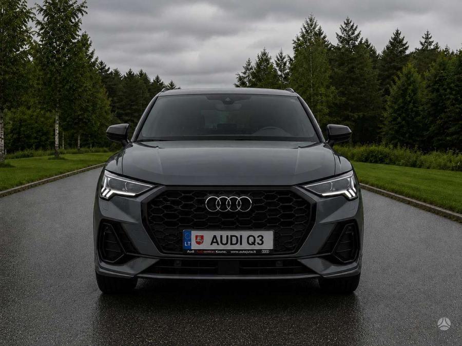 Pelēks Audi Q3 Sportback 2025 Viļņa, ar dzinēja tilpumu 1.50 L un nobraukumu 4 tūkst. km par 36000 €, foto 3 vietnē AUTOMOTO.COM.LV