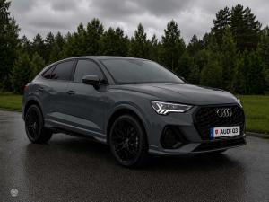 Pelēks Audi Q3 Sportback 2025 Viļņa, ar dzinēja tilpumu 1.50 L un nobraukumu 4 tūkst. km par 36000 €, foto 4 vietnē AUTOMOTO.COM.LV