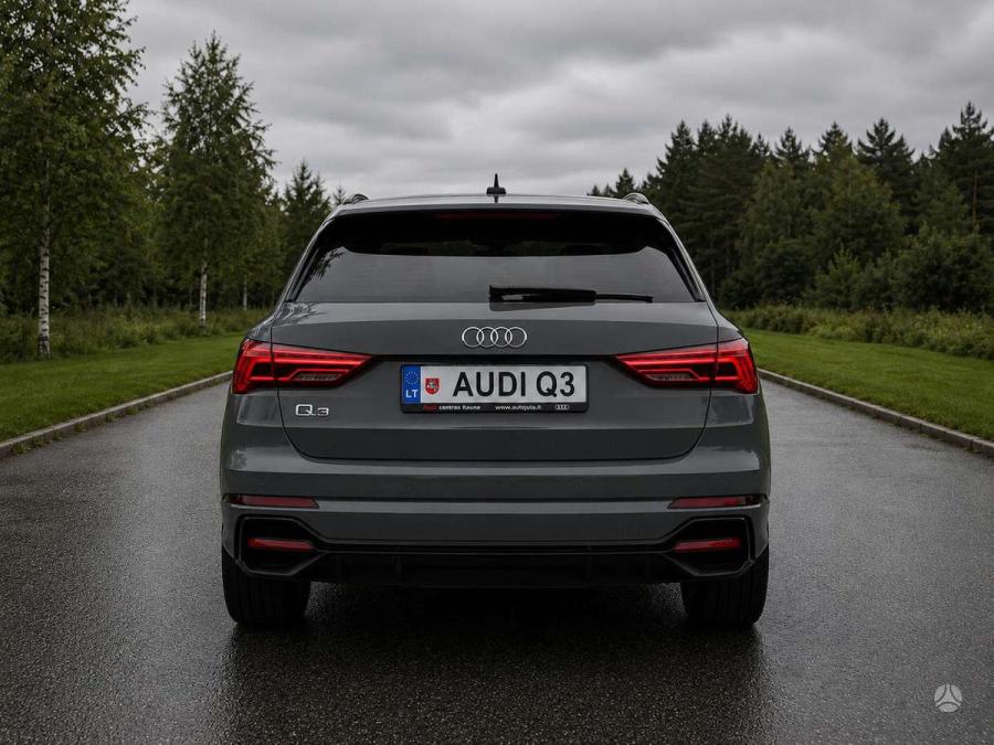 Pelēks Audi Q3 Sportback 2025 Viļņa, ar dzinēja tilpumu 1.50 L un nobraukumu 4 tūkst. km par 36000 €, foto 7 vietnē AUTOMOTO.COM.LV