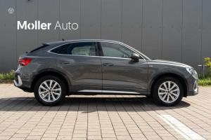 Pelēks Audi Q3 Sportback 2025 Viļņa, ar dzinēja tilpumu 2.00 L un nobraukumu 18 tūkst. km par 39650 €, foto 8 vietnē AUTOMOTO.COM.LV