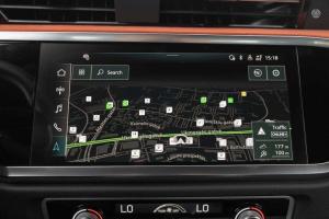 Pelēks Audi Q3 Sportback 2025 Viļņa, ar dzinēja tilpumu 2.00 L un nobraukumu 18 tūkst. km par 39650 €, foto 16 vietnē AUTOMOTO.COM.LV