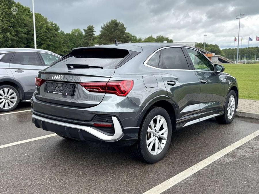 Grey Audi Q3 Sportback 2020 in Kaunas, with an engine capacity of 1.97 L and mileage of 215 thousand km for 21000 €, photo 10 on AUTOMOTO.COM.LV