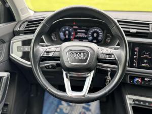 Grey Audi Q3 Sportback 2020 in Kaunas, with an engine capacity of 1.97 L and mileage of 215 thousand km for 21000 €, photo 22 on AUTOMOTO.COM.LV