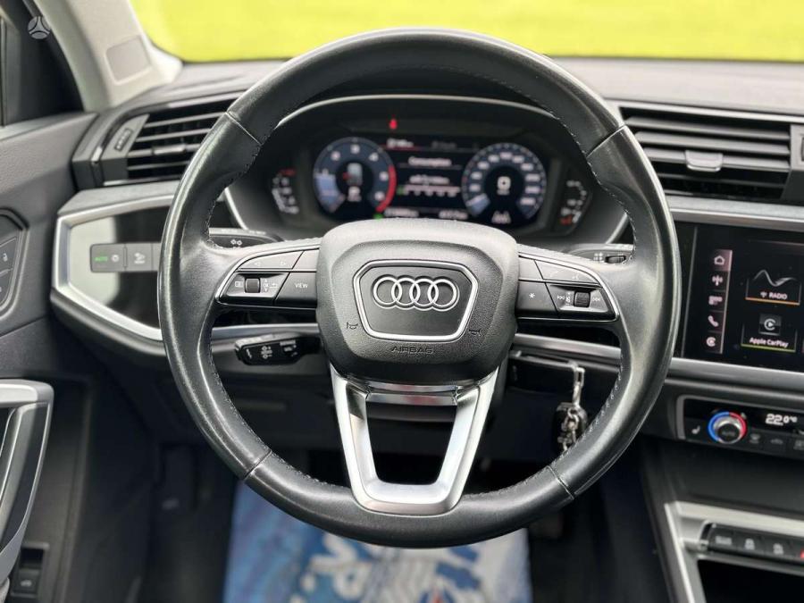 Grey Audi Q3 Sportback 2020 in Kaunas, with an engine capacity of 1.97 L and mileage of 215 thousand km for 21000 €, photo 22 on AUTOMOTO.COM.LV